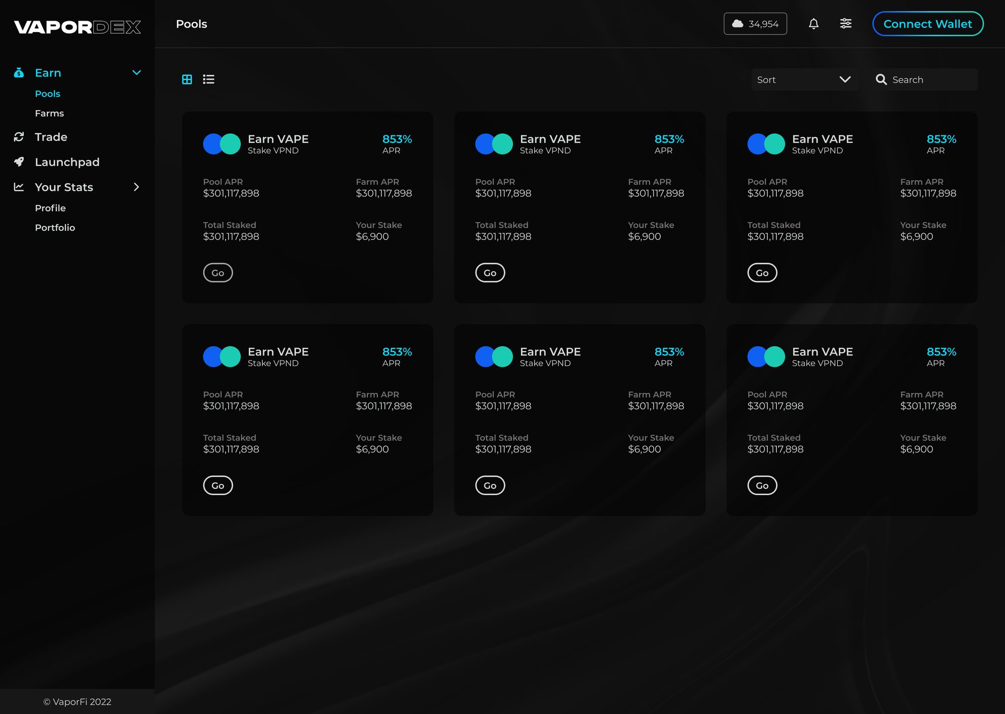VaporDEX - Der belohnendste DEX der Welt