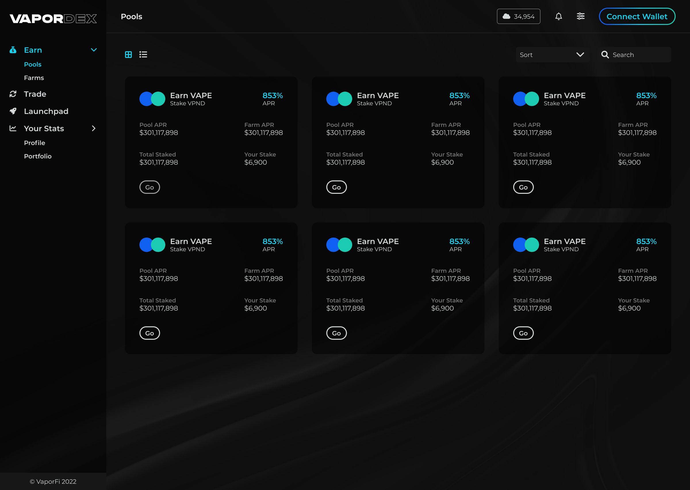 VaporDEX - Der belohnendste DEX der Welt